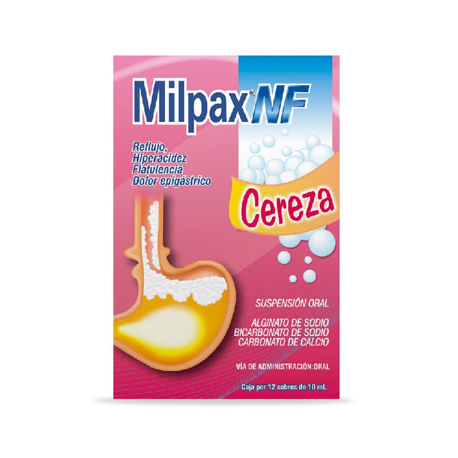 Milpax – Producto para el alivio del reflujo y la acidez