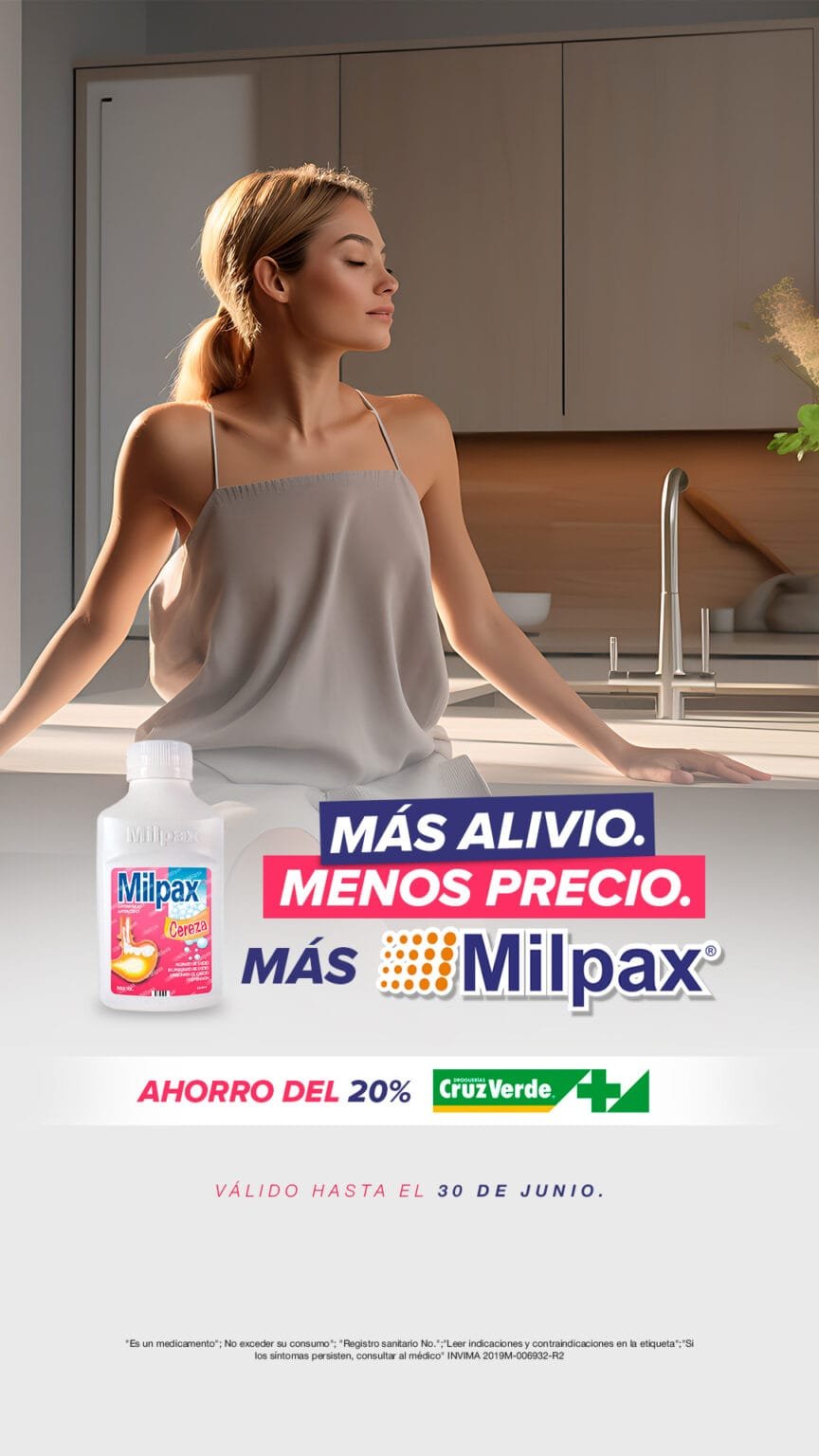 Milpax – Producto para el alivio del reflujo y la acidez